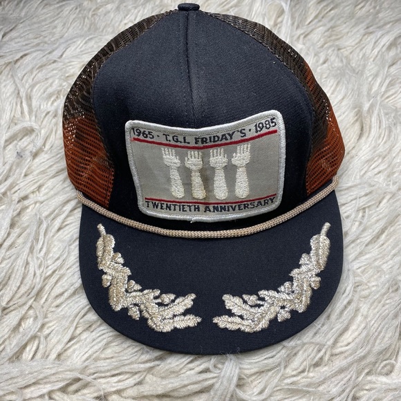 Vintage | Accessories | Rare Vintage 8s Tgi Fridays 20th Anniversary ...